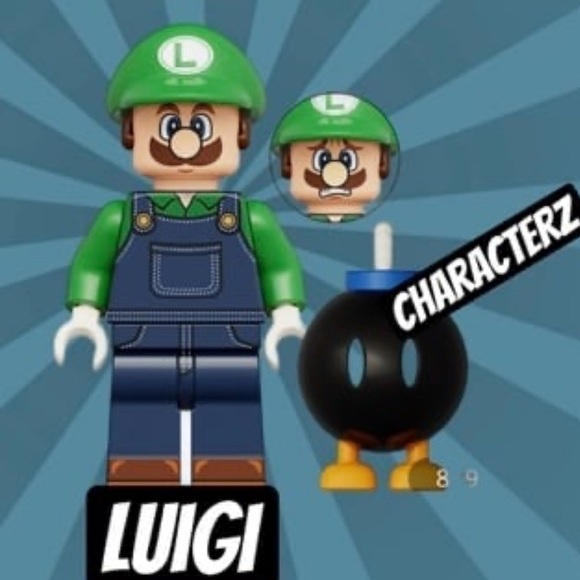 Building Block | Toys | Characterz Luigi Minifigure | Poshmark